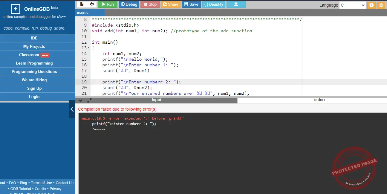 Online GDB Debugger - The Perfect Online Tool For Coding